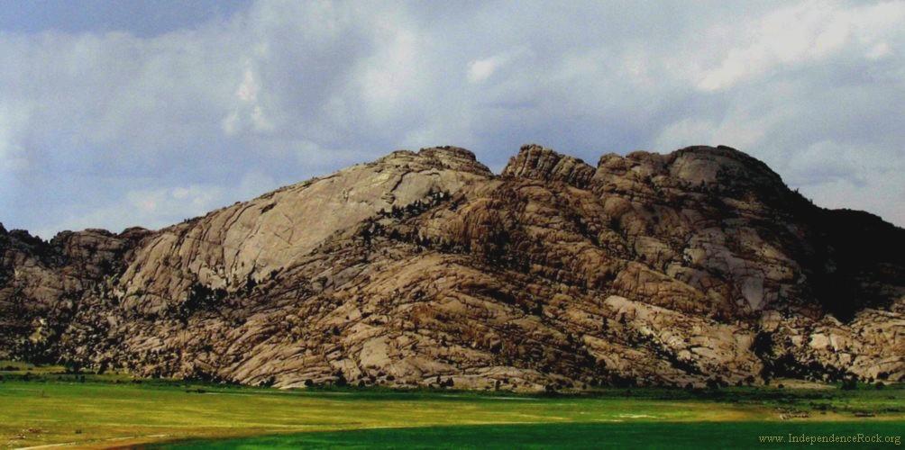 Route of the Oregon / California / Mormon Trial in Central Wyoming ...